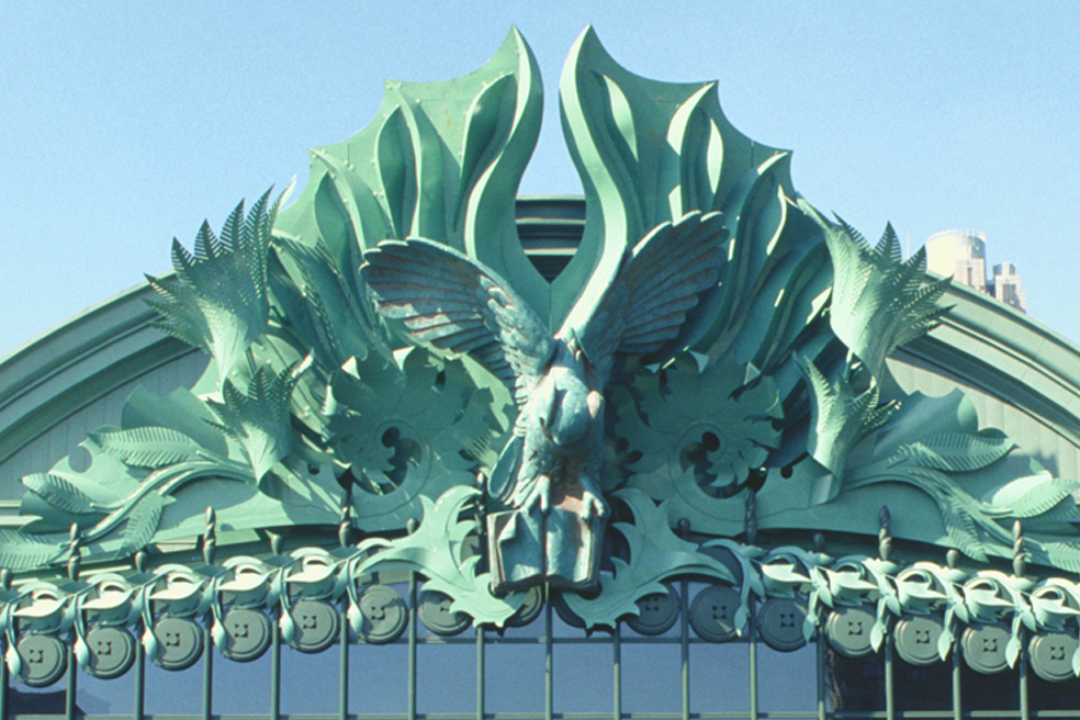 Harold Washington Library - Roof Ornaments - Kent Bloomer