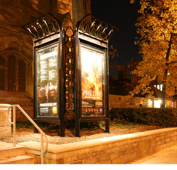Yale University School of Drama - University Theatre Display Cases ...